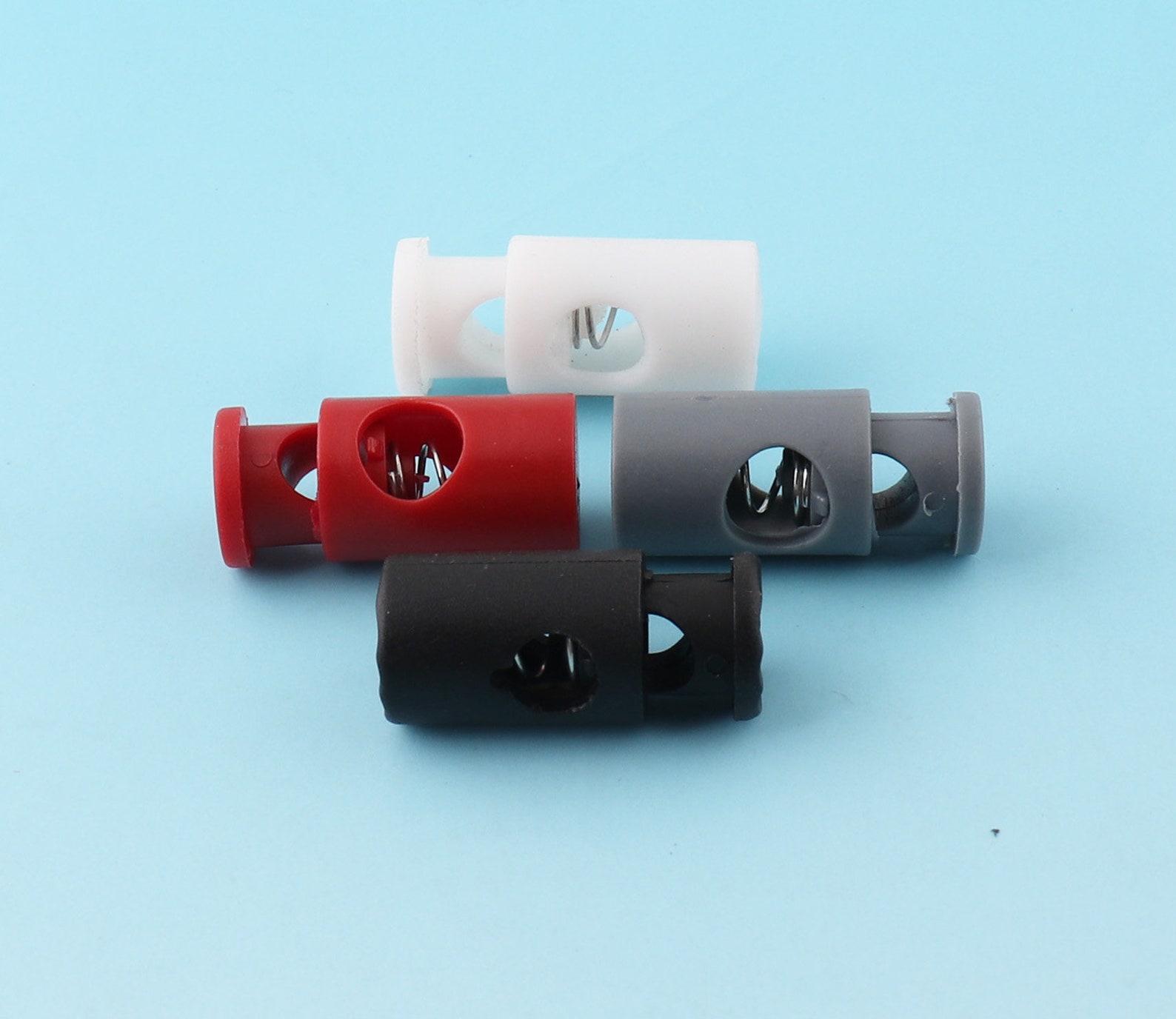 7mm Rope Cord Stopper 15-50pcs Black Plastic Cord Lock for - Etsy