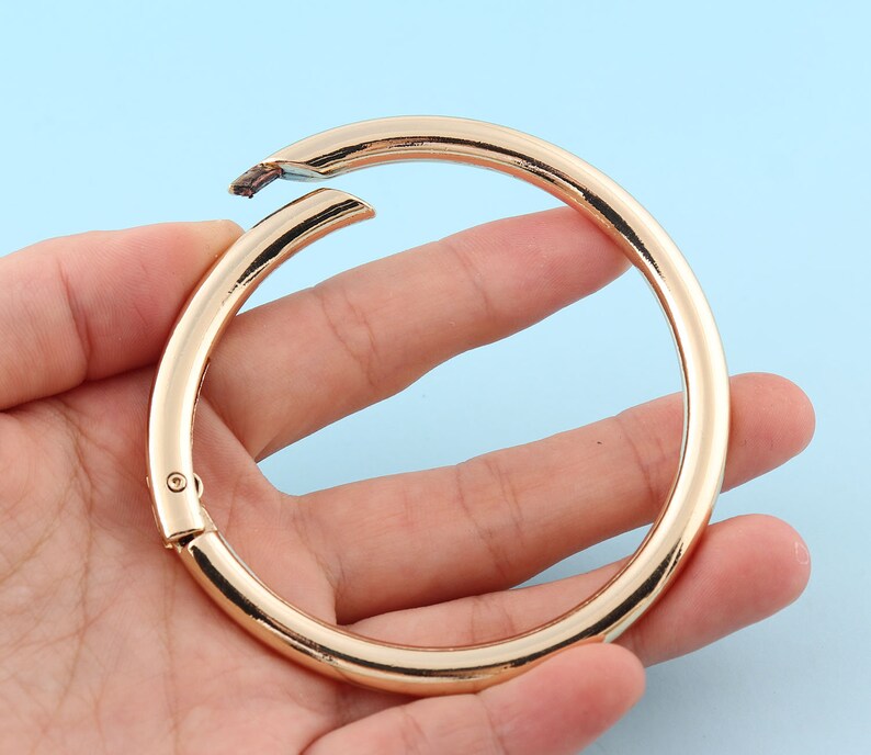 Large Light Gold Snap Hook 60mm Spring Buckle Spring Clasp | Etsy