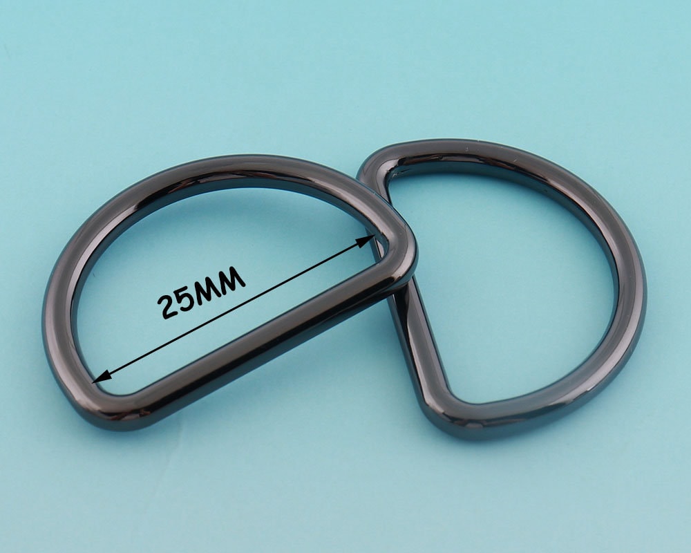 125mm Black D Ring Metal D Buckle Belt Buckle Purse - Etsy UK