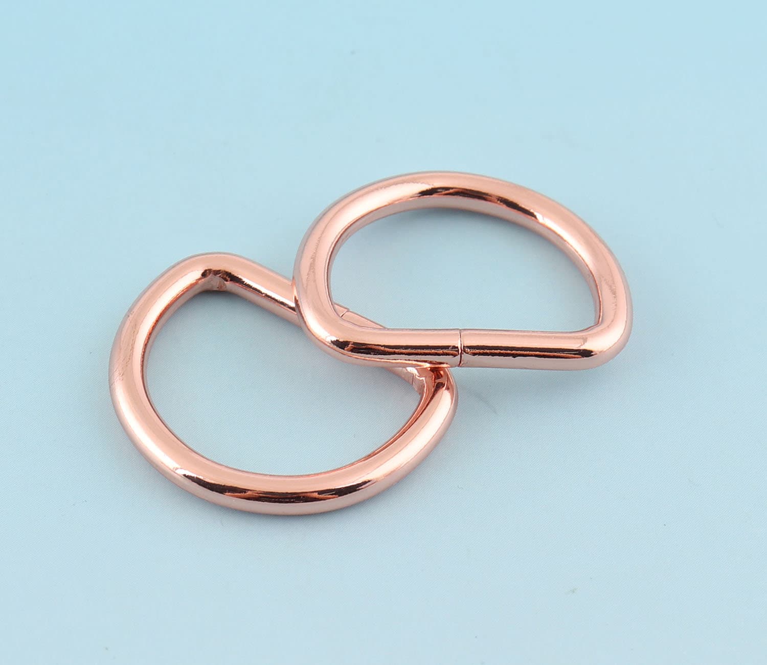 Rose Gold D Ring Metal D Ring D Buckle 20pcs 13mm Belt Strap - Etsy