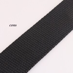 Heavy Weight Webbing 3/5yards*38mm Black Webbing Light Color Webbing ...