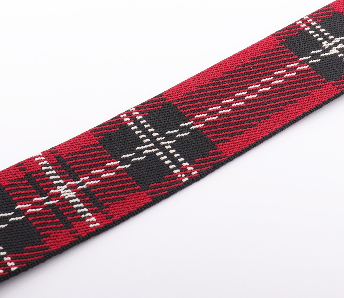 Plaid Webbing 5yards 40mm Wide Webbing Canvas Webbing Heavy | Etsy
