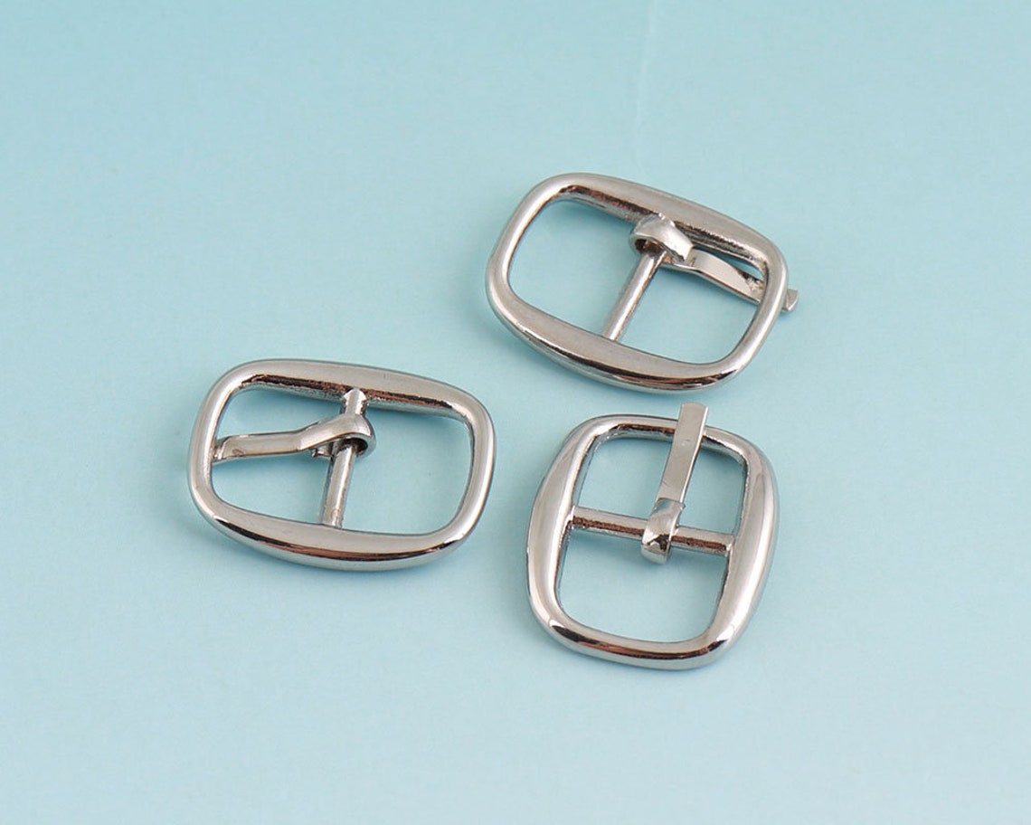 Mini Silver Adjuster Buckle 20pcs 10mm Belt Buckle Tri Bar - Etsy