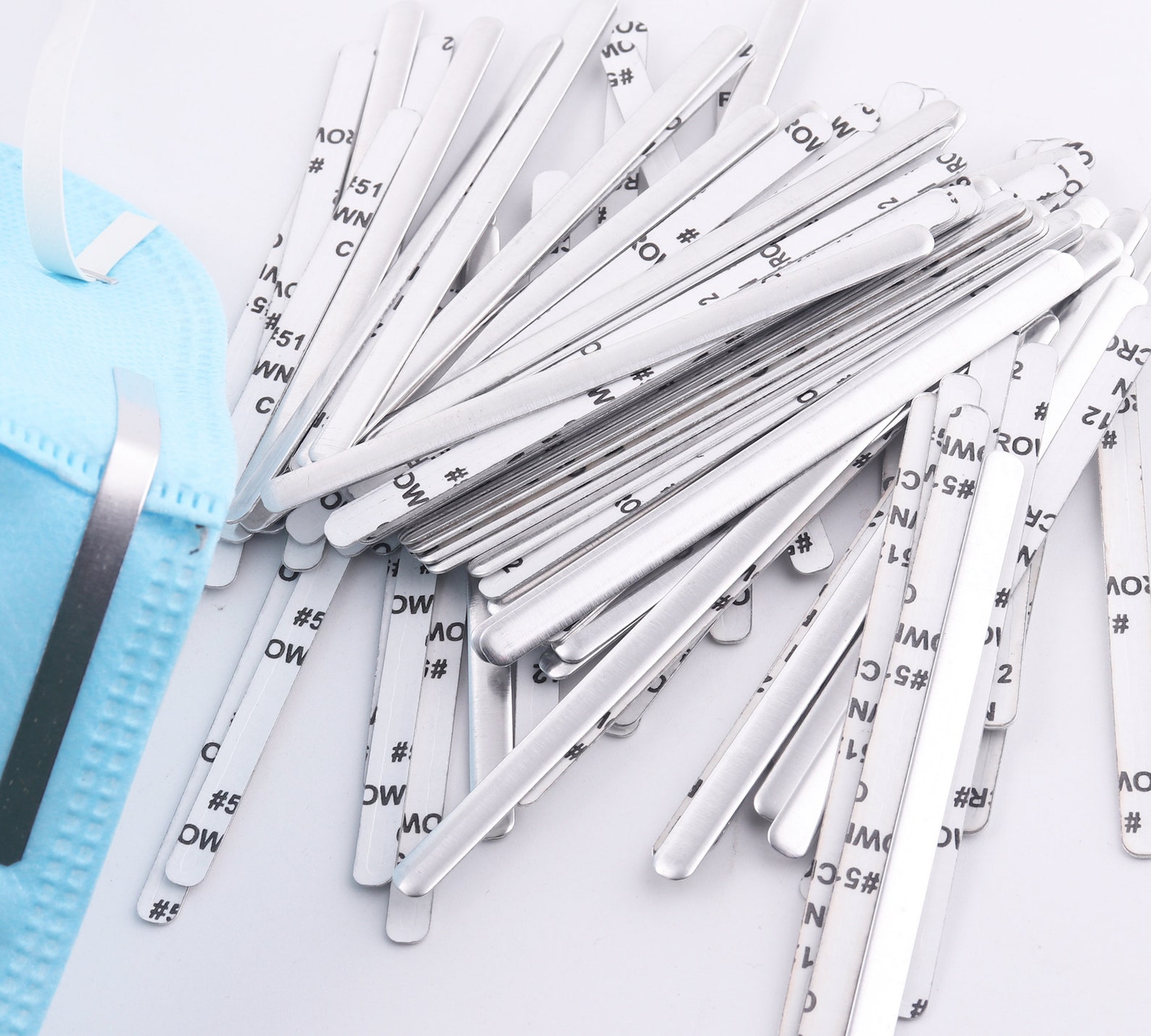 Nose Wire 150pcs 5mm Aluminum Nose Strip for Masks Nose Tape | Etsy