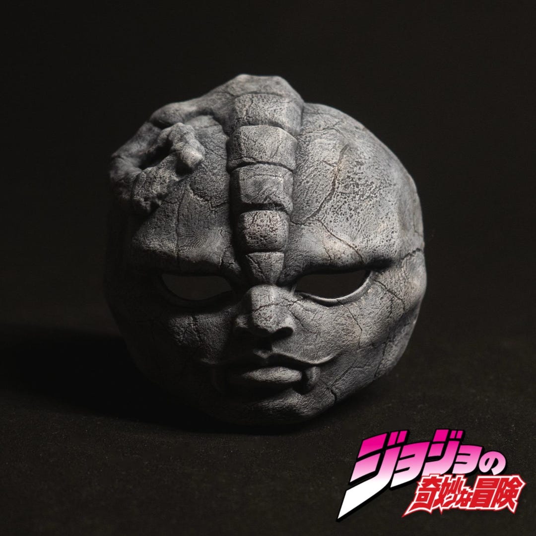 Jojo’s Bizarre Adventure Stone Mask for Doll, 石仮面, Ishi Kamen for Doll ...