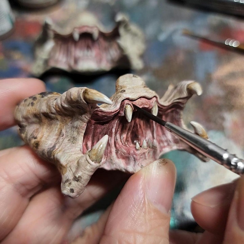 Predator Yautja Mouth Mask, Badland Monster Predator Mask, Movie Series ...