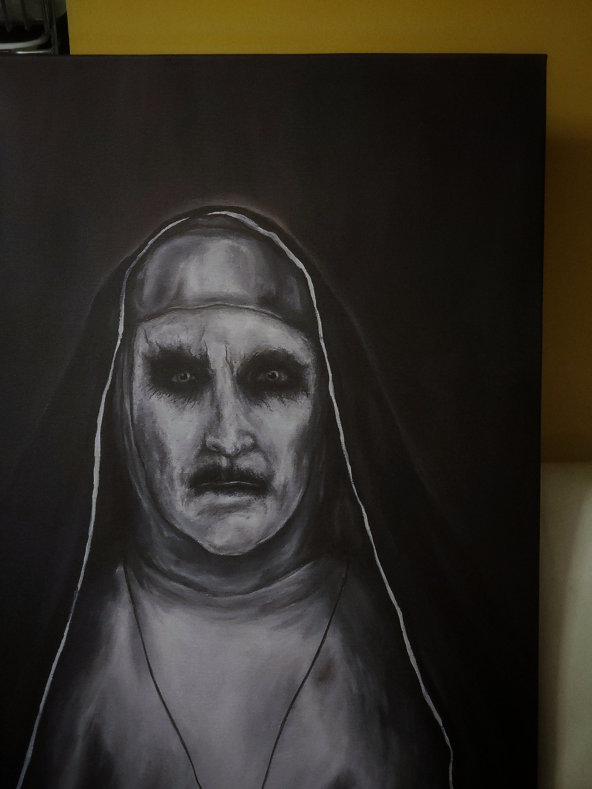 Original Painting (replica Print Version)the Nun Valak Conjuring 詭修女 ...
