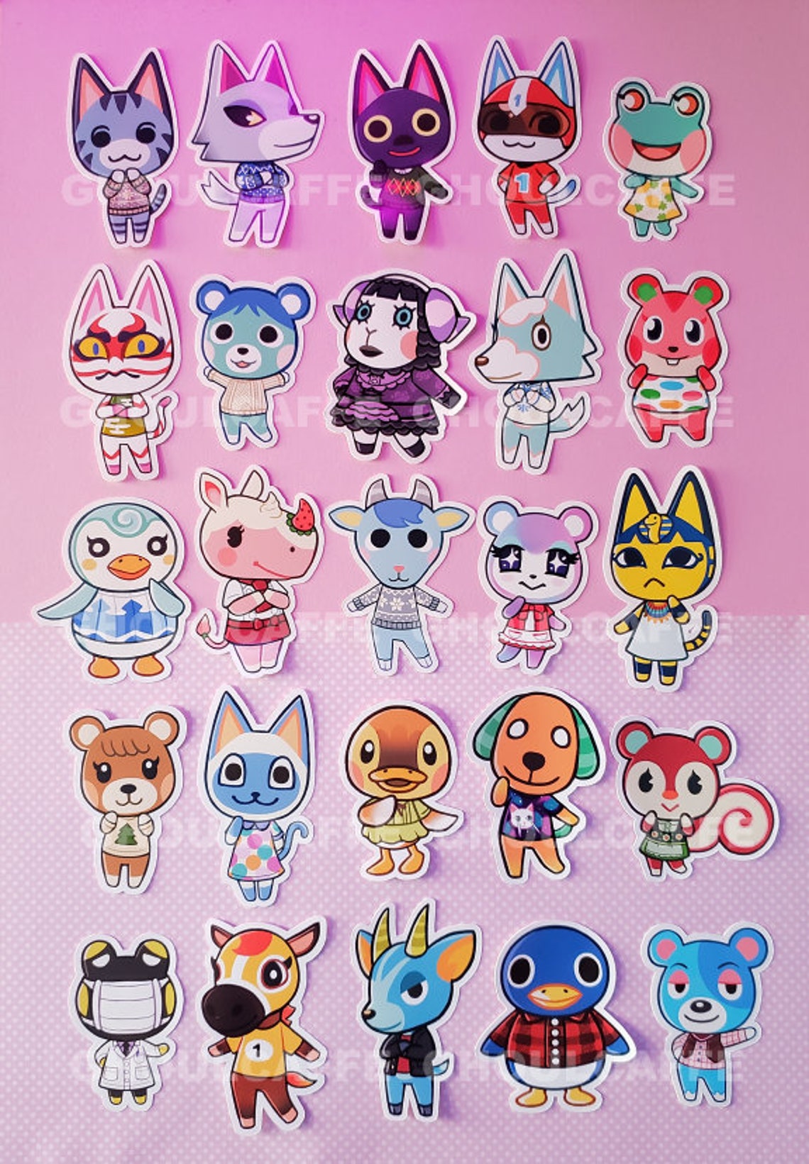 ACNH Villagers 121 Different Villagers - Etsy