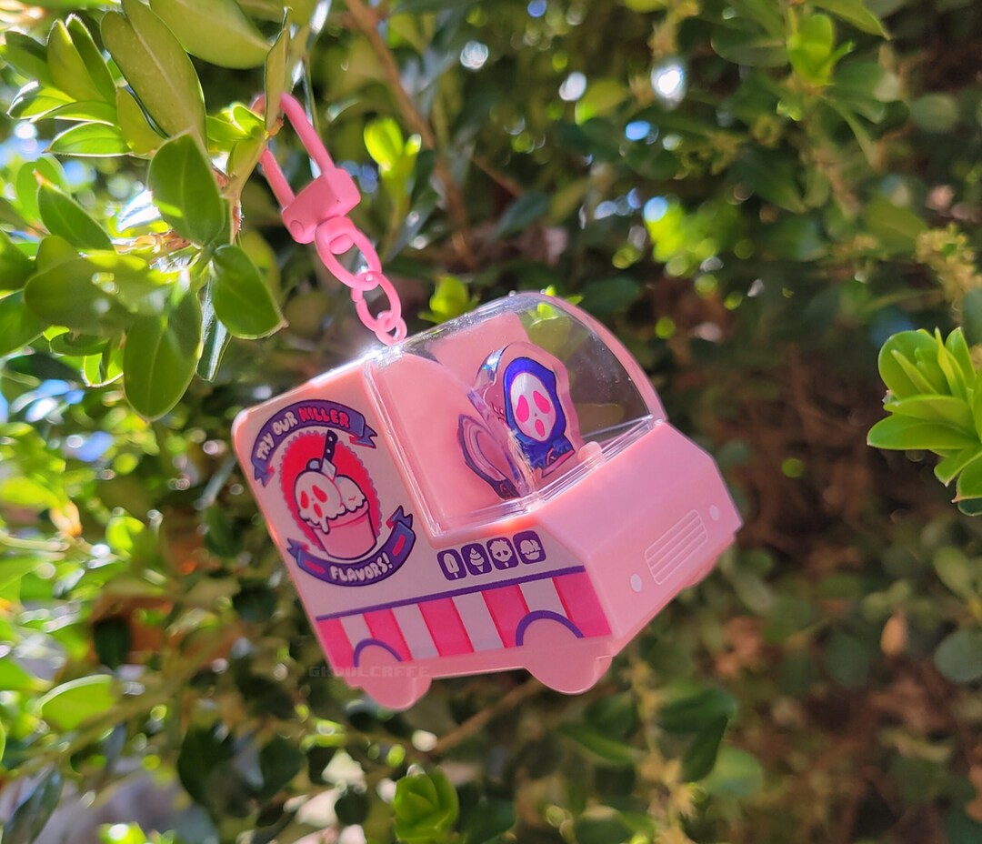 Ghostie "ice Scream" Car Charm - Etsy