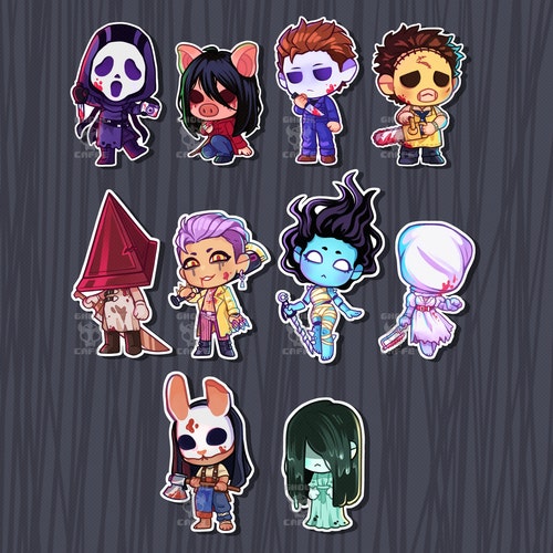 DBD Killers Stickers - Etsy