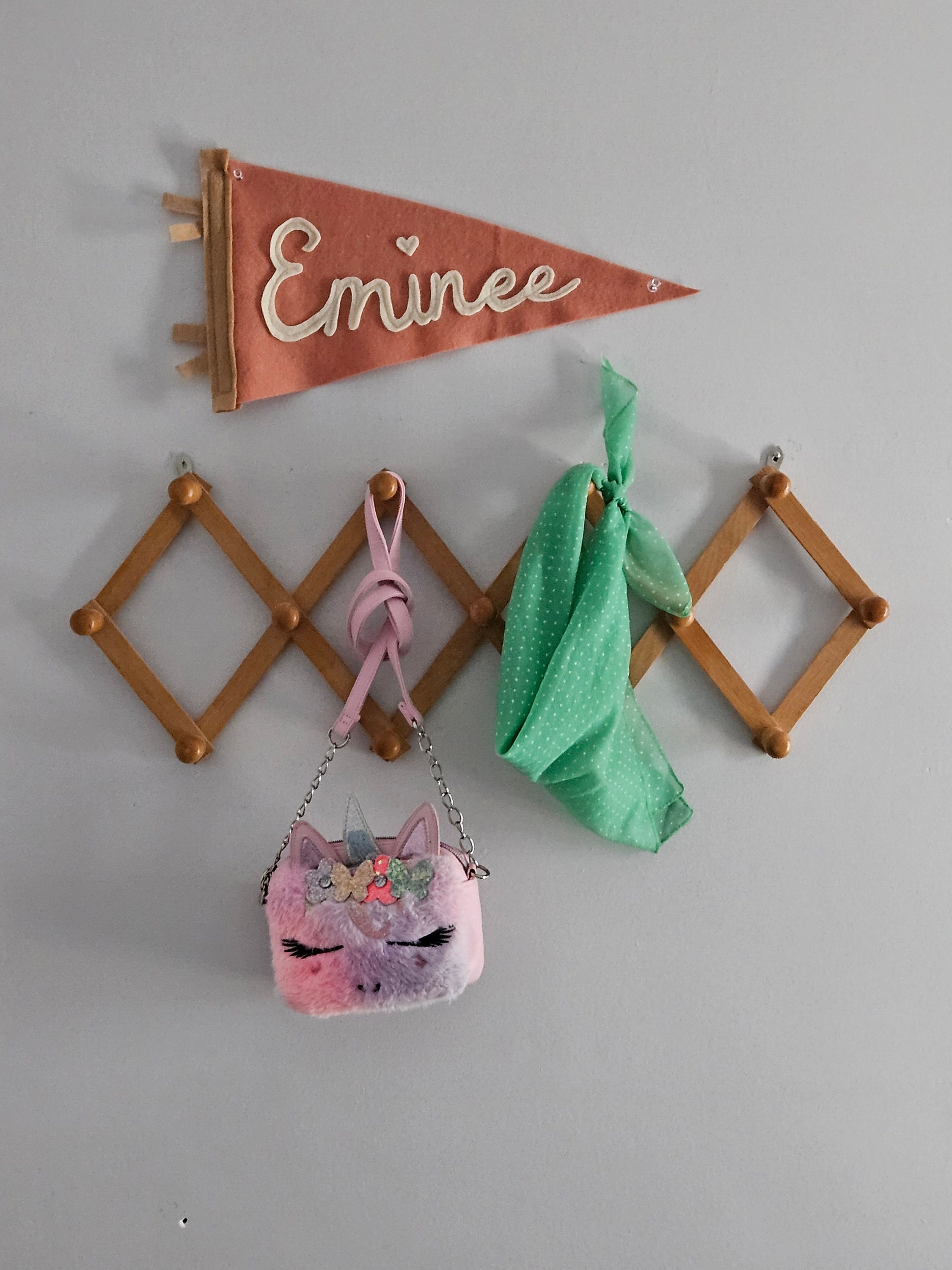 Personalized Name Banner, Colourful Name Flag, Girls Room Decor, Boys ...