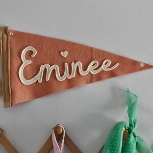 Personalized Name Banner, Colourful Name Flag, Girls Room Decor, Boys ...