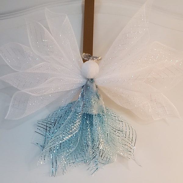 Deco Mesh Angel - Etsy