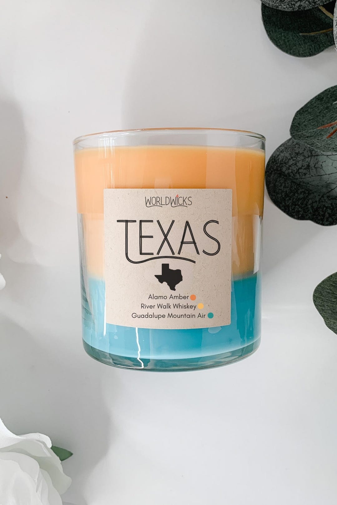 Texas Triple Scented State Candle, Housewarming, Moving Gift ...
