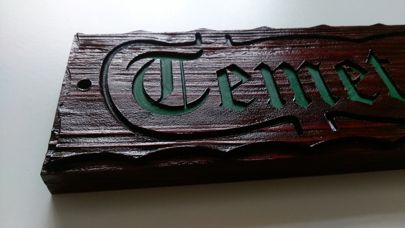 Temet Nosce Plaque Sign From the Matrix Reproduction - Know Thyself ...