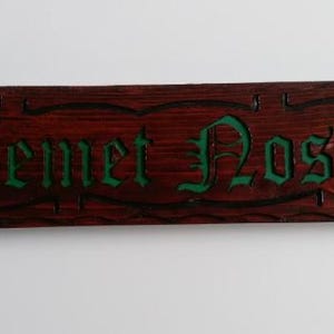 Temet Nosce Plaque Sign From the Matrix Reproduction - Know Thyself - Etsy