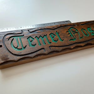 Temet Nosce Plaque Sign From the Matrix Reproduction - Know Thyself - Etsy