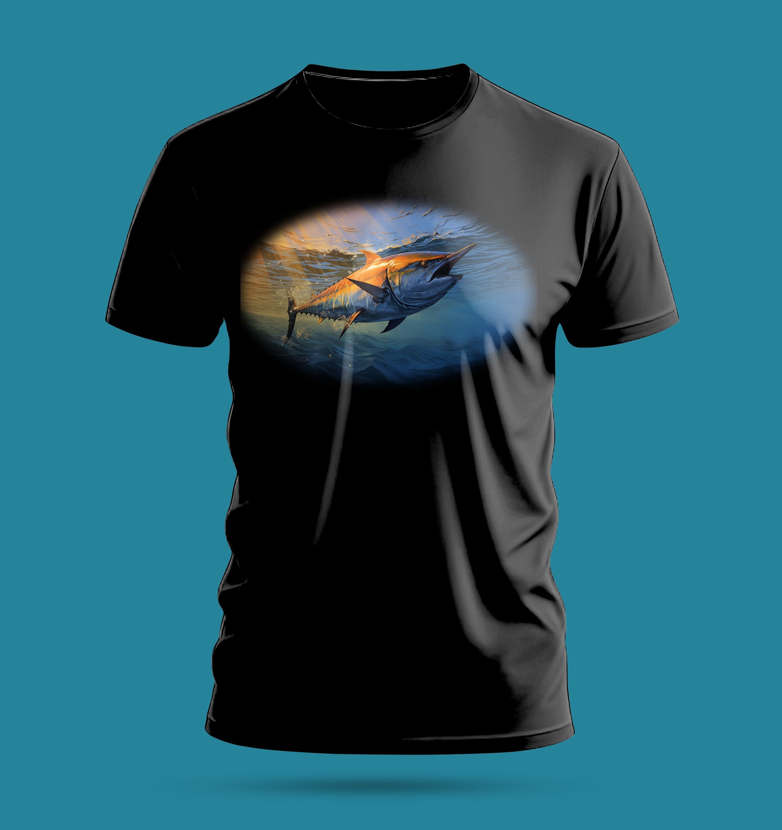 Bluefin Tuna Poster | 4 High Quality PNG| Sublimation | Digital ...