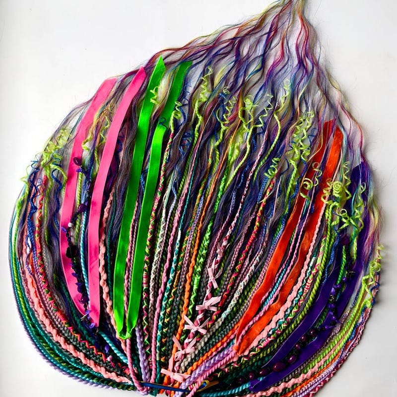 Colorful Dreads - Etsy