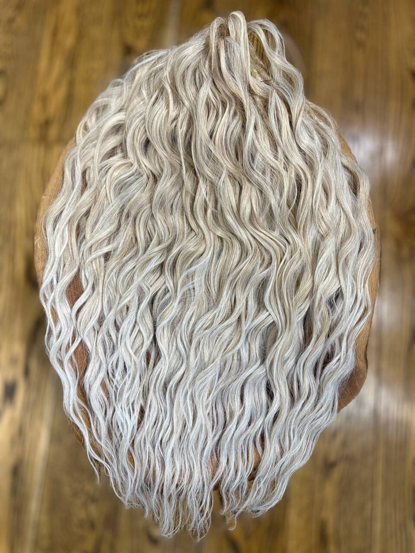 Dark Brown Synthetic Hair Extensions – Long Wavy Curly Braiding Hair ...