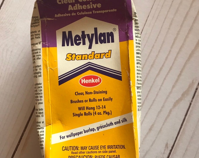 Clear Cellulose Adhesive/ Metylan/ Henkel Wallpaper Glue - Etsy
