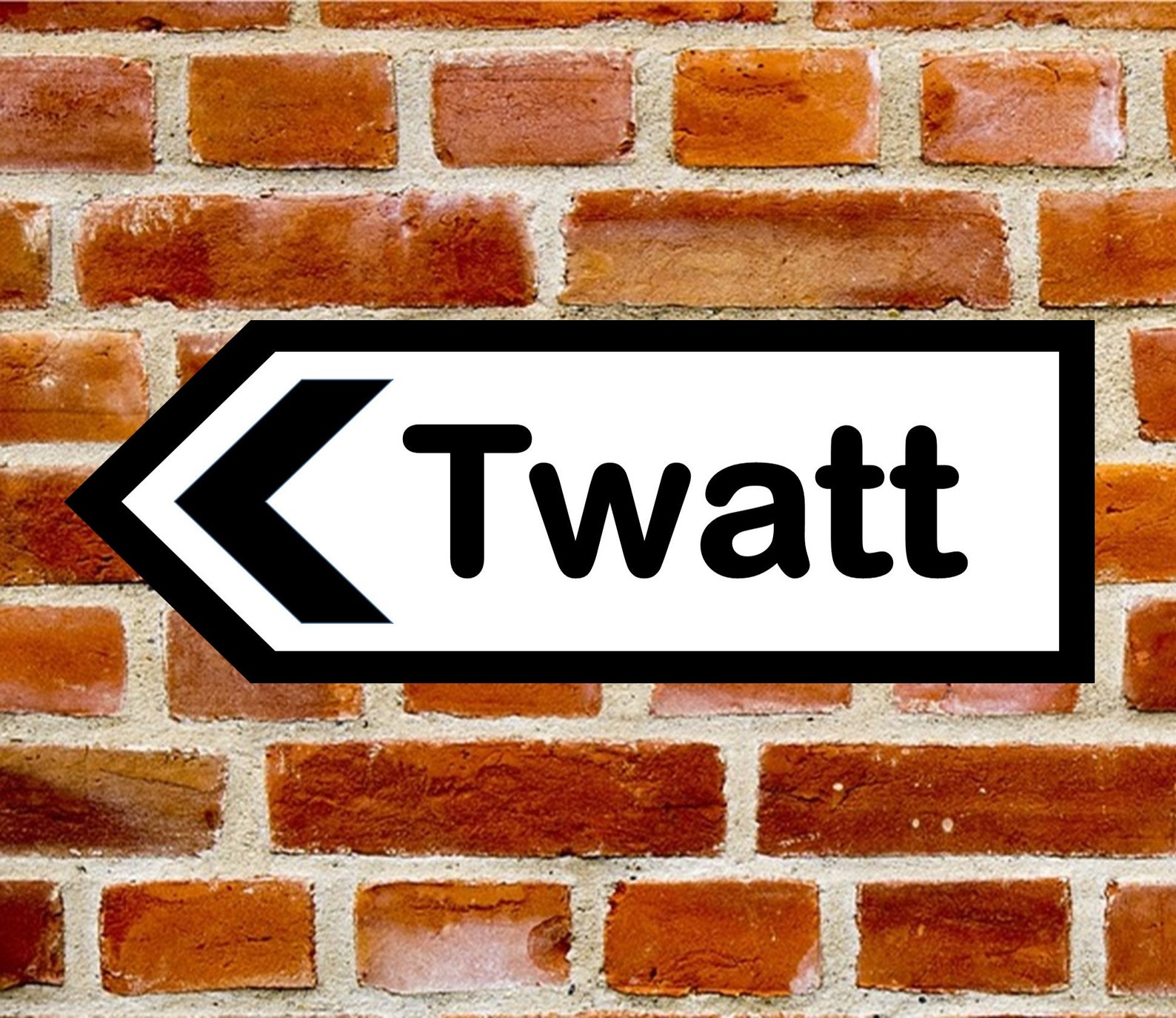 Funny Rude TWATT ORKNEY Metal Road Sign Left Or Right Two - Etsy.de