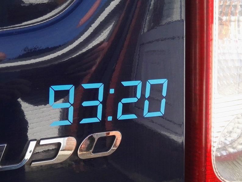 Manchester City 93:20 Sticker Vinyl Decal man City MCFC Pack | Etsy