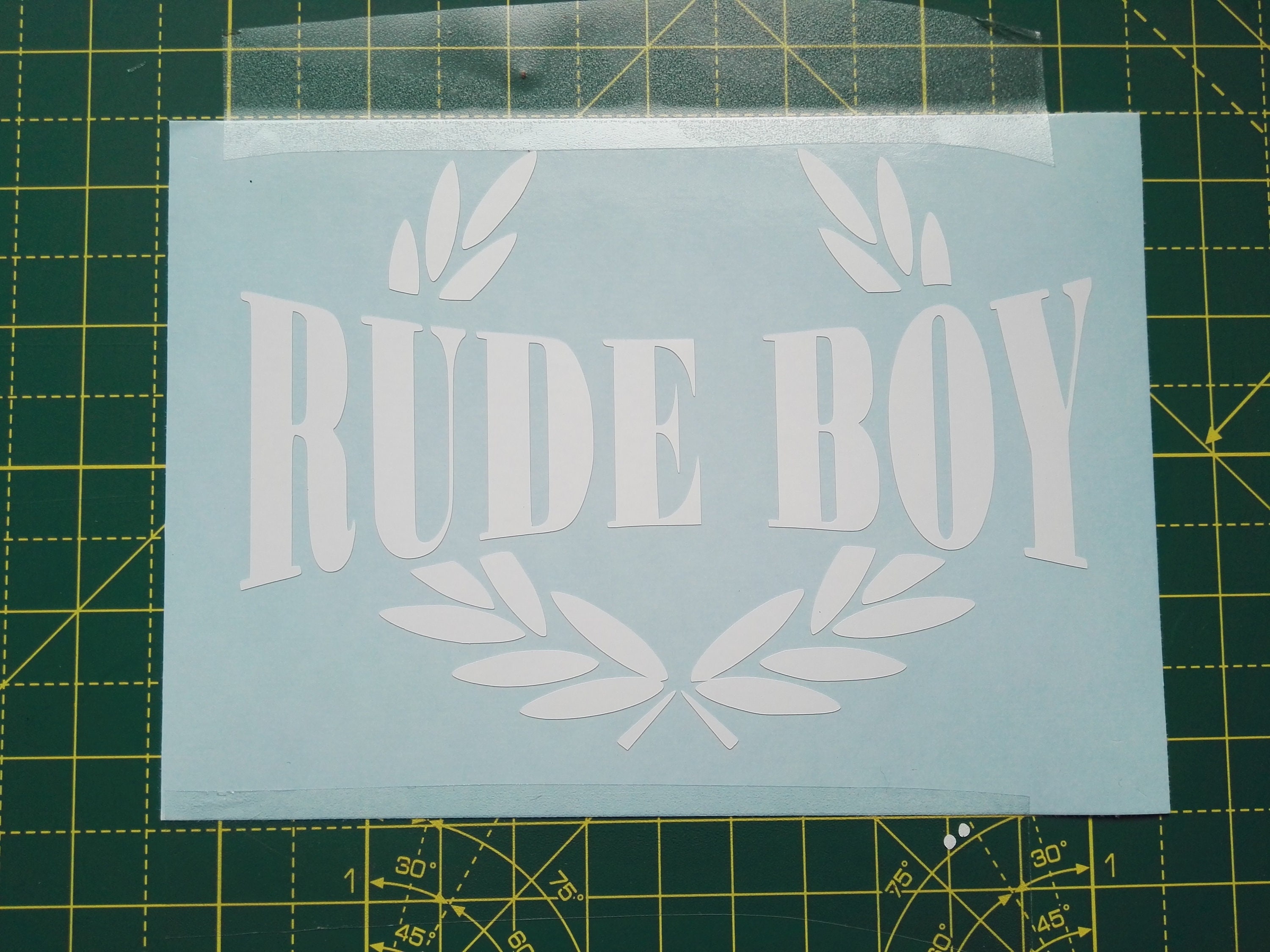 Rude Boy Perry Vinyl Decal Scooter Car Laptop Window | Etsy