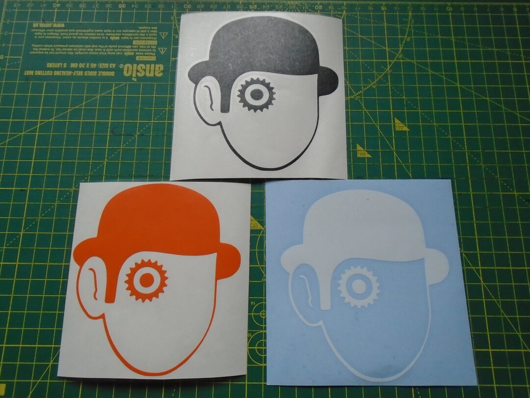 Clockwork Orange Cult Classic Eye Vinyl Decal Sticker 11 X 12 Cm - Etsy
