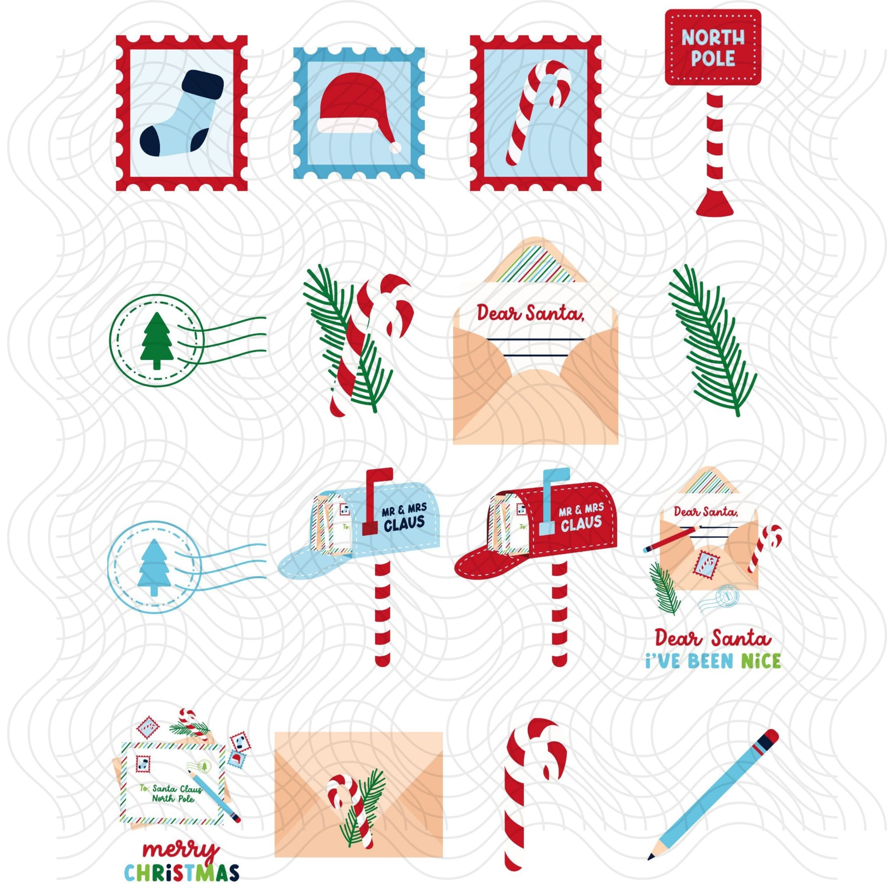 Letter FROM Santa PRINTABLE Instant Download Kids Letter From Santa