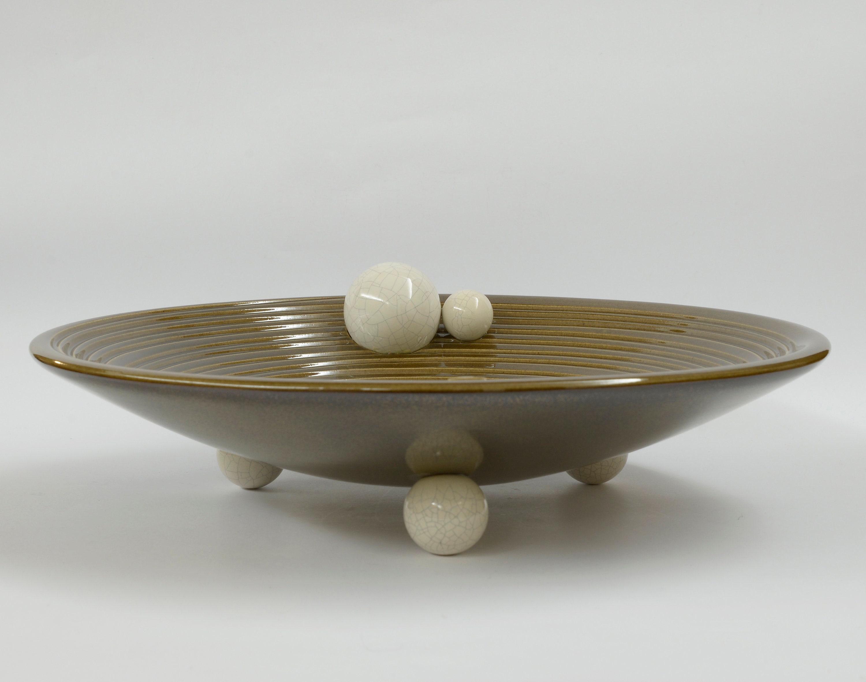 Large Ceramic Fruit Bowl / Unique Gifts / Elegant Pottery Bowl - Etsy