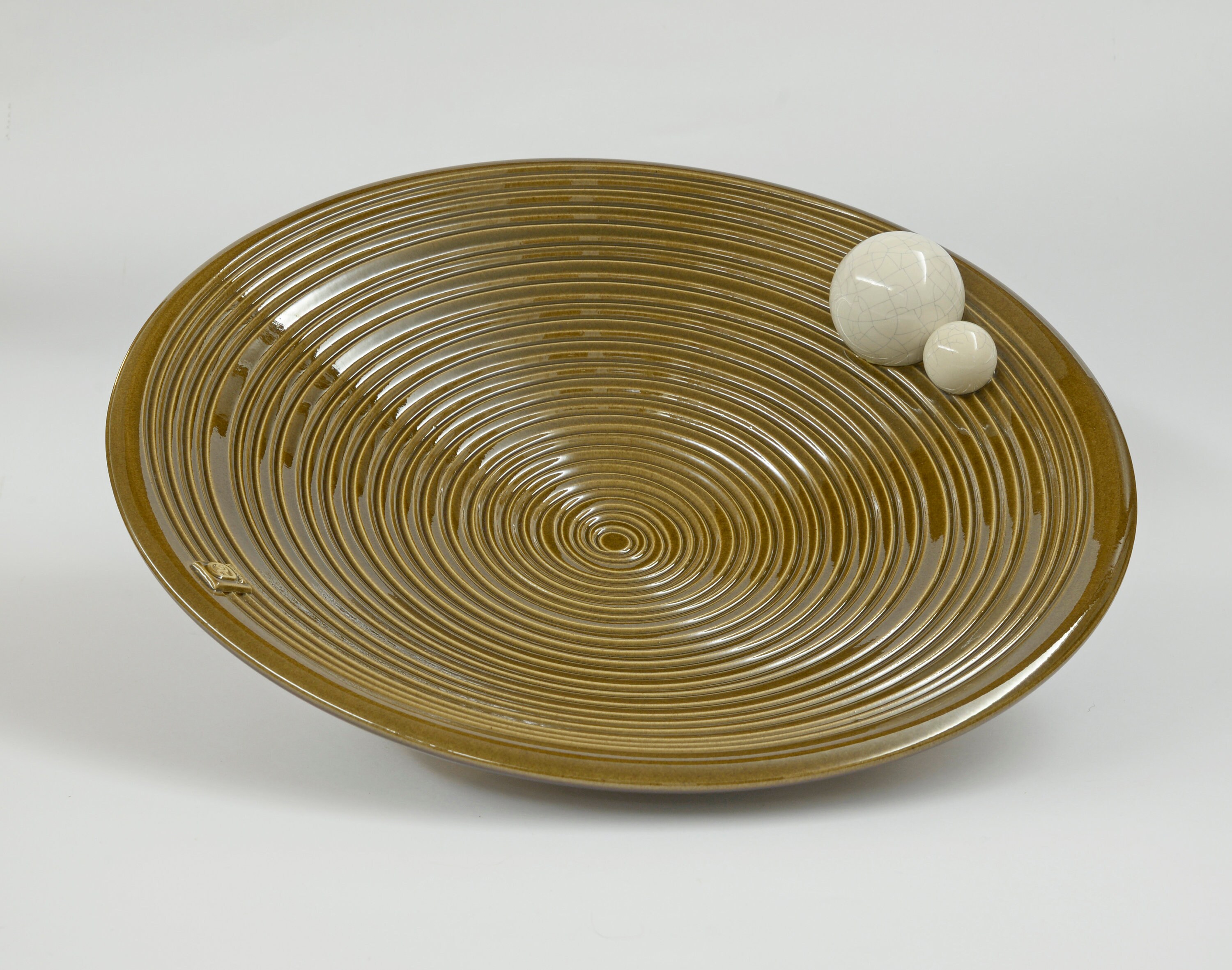 Large Ceramic Fruit Bowl / Unique Gifts / Elegant Pottery Bowl - Etsy