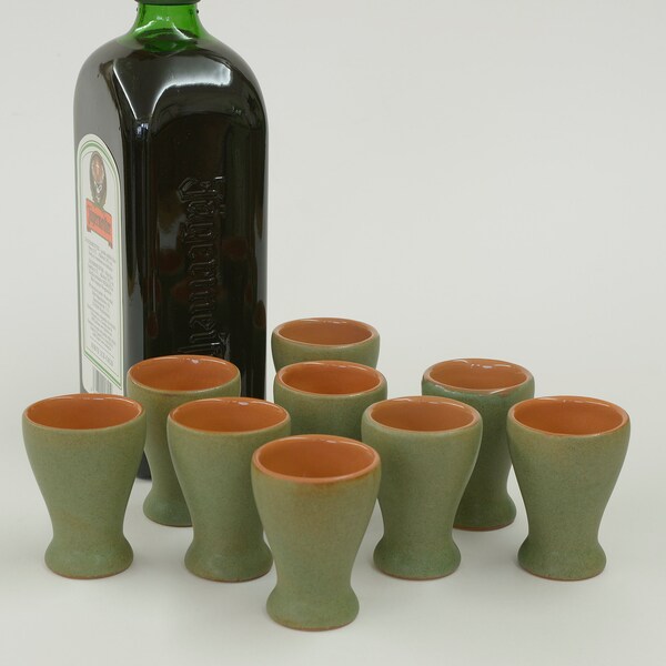 Ceramic Shot Glasses - Etsy