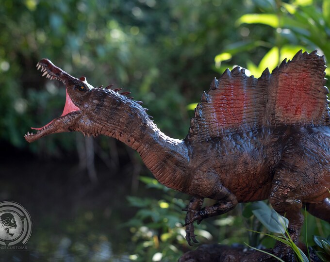SPINOSAURUS Resin Model With Waterbase - Etsy