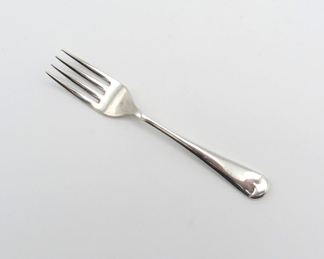 Vintage 1935 5" Sterling Silver Old English Pattern Dessert/cake/pastry ...