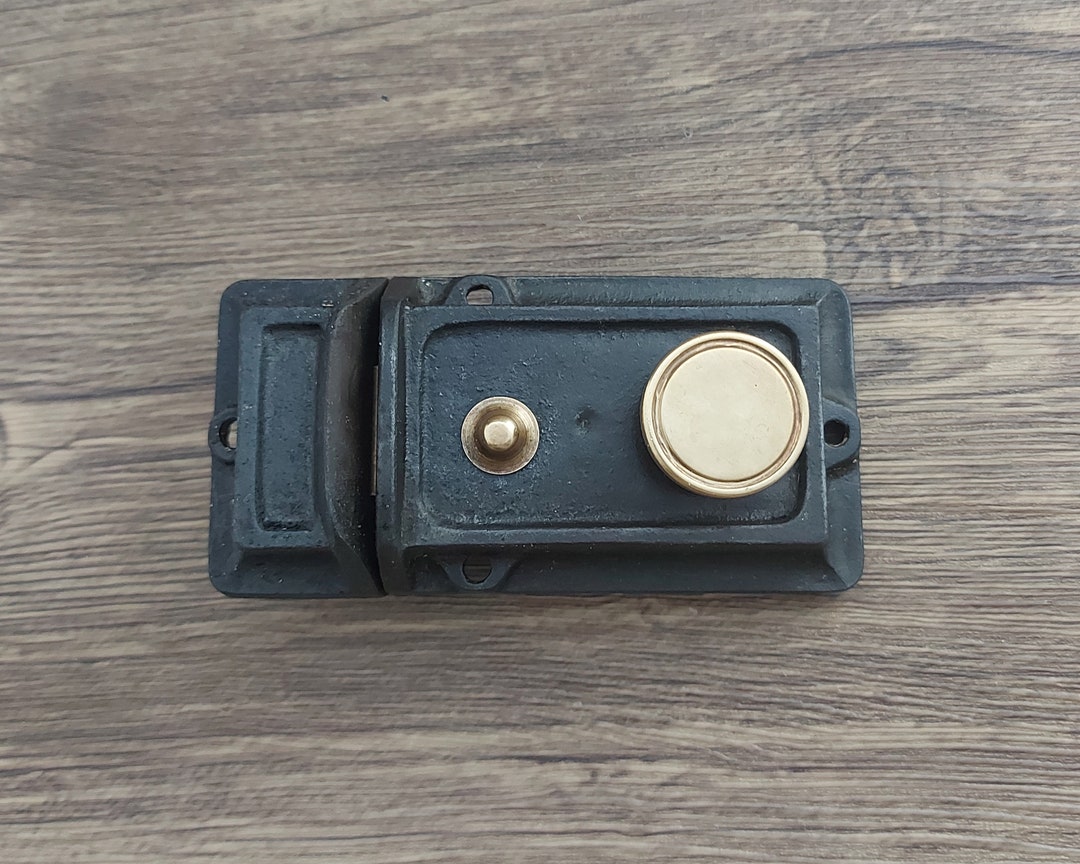 Vintage Surface Mounted Night-latch Door Lock - FREE UK DELIVERY - Etsy