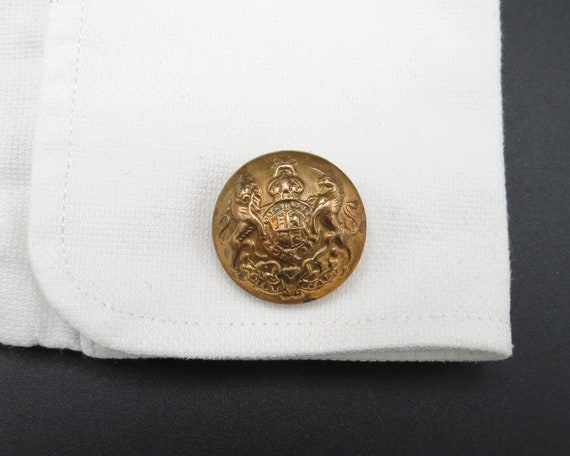 Vintage WW2 Period British Army General Service Butto… - Gem