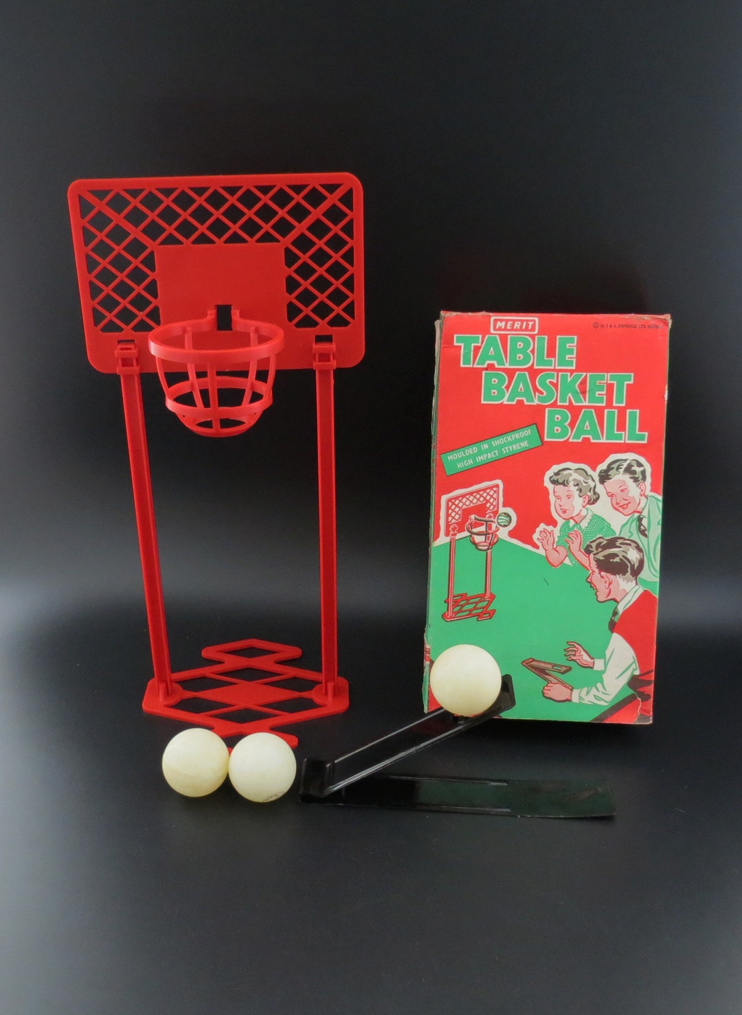 1950s Vintage MERIT Table Basketball Game - Etsy