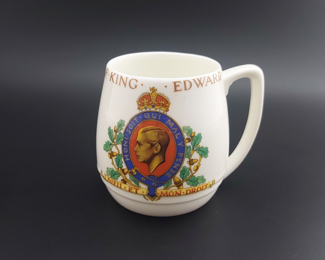 Genuine Vintage 1937 King Edward VIII Bone China Coronation Mug (the ...