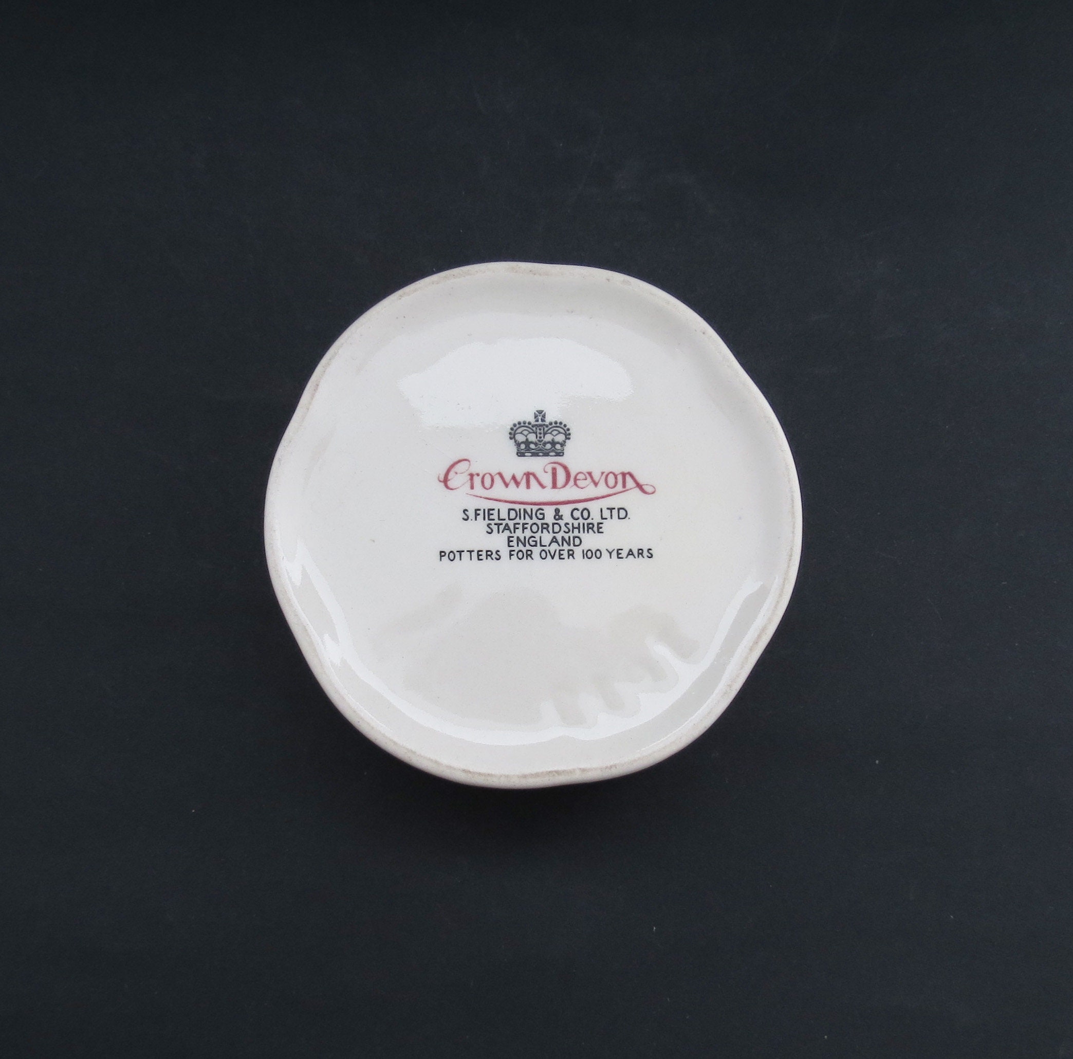 Rare Vintage Crown Devon M.Y. RAENIF Motor Yacht Ceramic Nautical ...