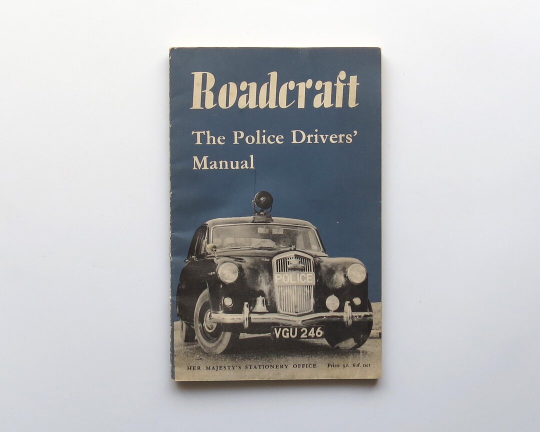 Vintage 1960 “roadcraft – the Police Drivers’ Manual” - Etsy