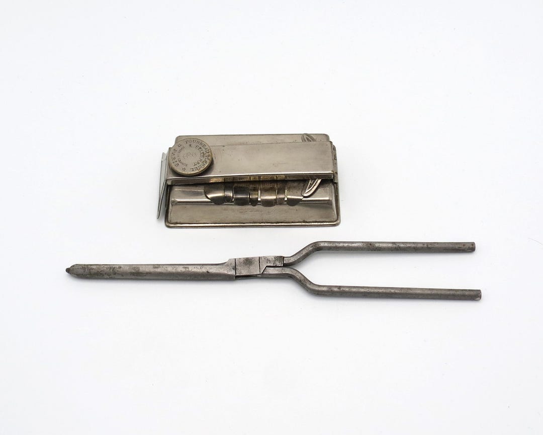 Scarce Antique French ‘forneau Marcel’ Hair Curling Tongs Heater ...