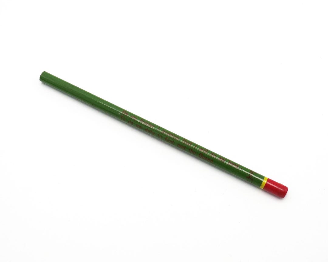 Vintage 1950s Scout Promise Pencil by ‘the Scout Shop’ – Rare Unused ...