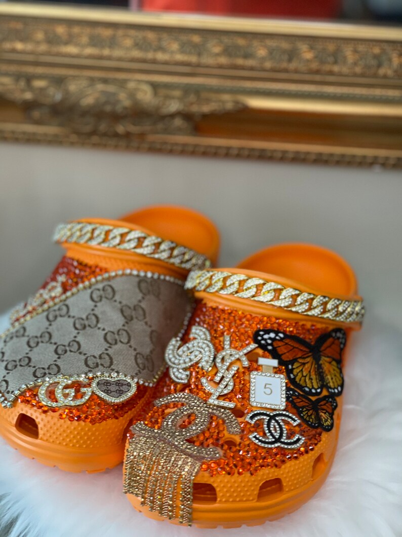 Drip Bling Crocs - Etsy