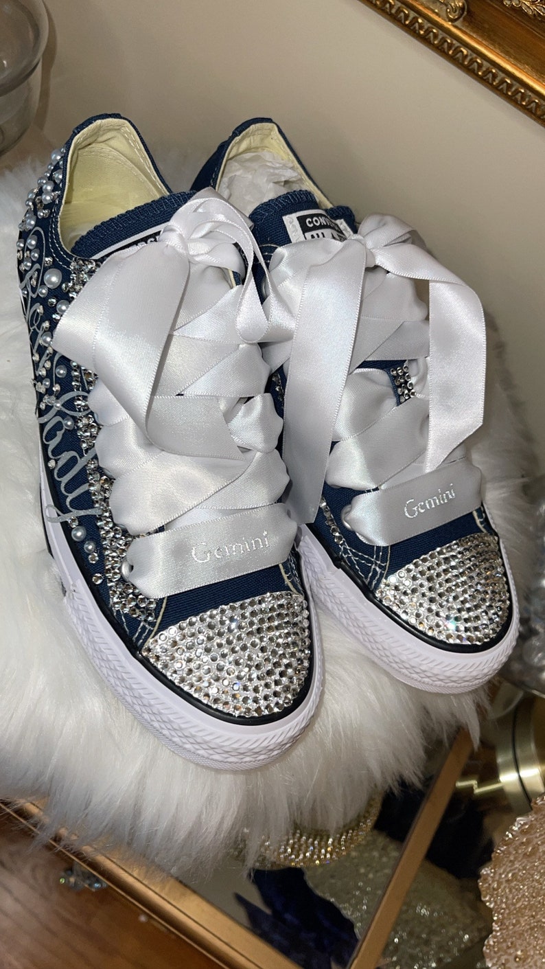Boss Lady Custom Chucks - Etsy
