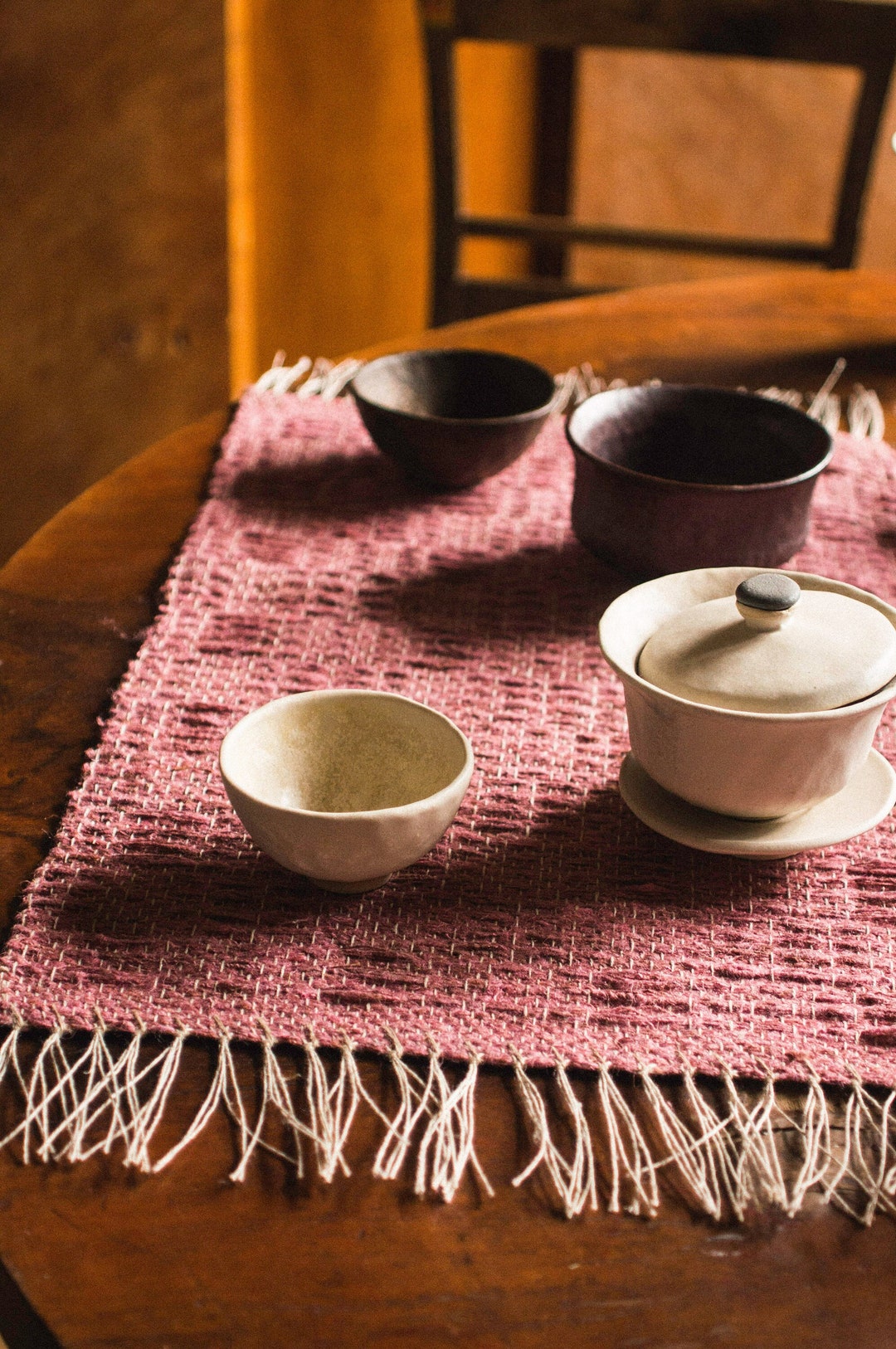 Chabu Tea Ceremony Cloth Handmade Organic Woven Antique Linen - Etsy