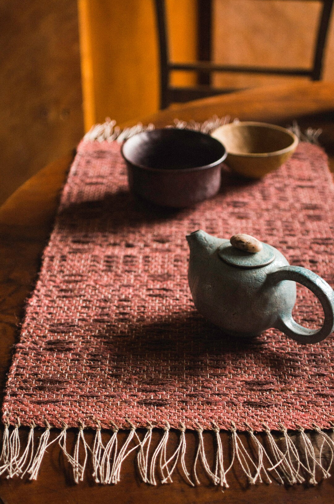 Chabu Tea Ceremony Cloth Handmade Organic Woven Antique Linen - Etsy