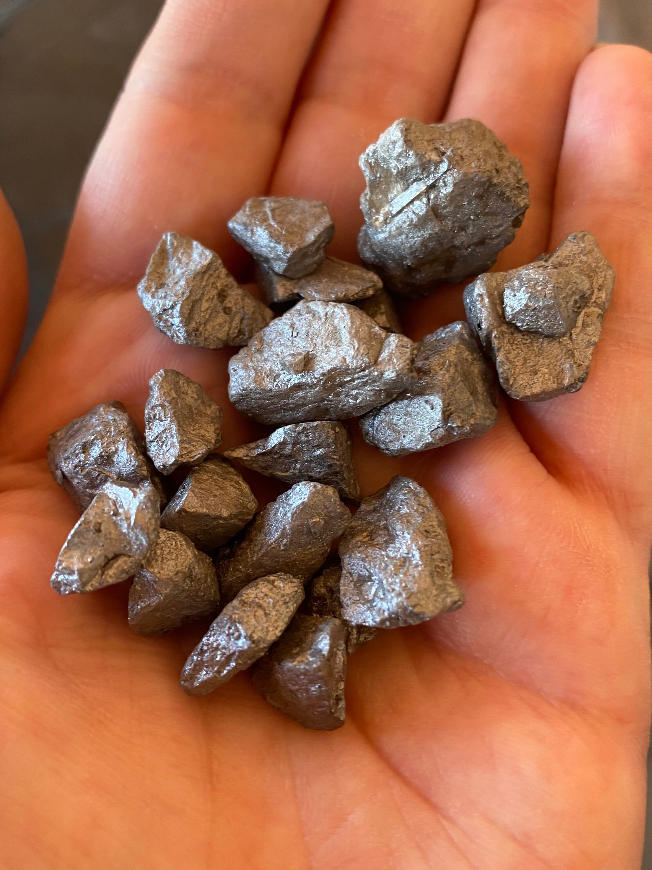 Natural Galena Healing Crystals Rough 25g. Grounding Centering | Etsy