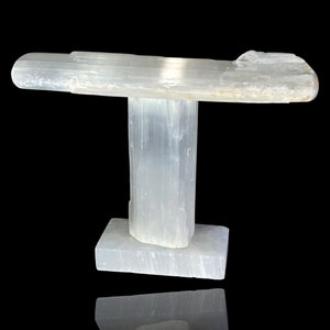 Selenite Stand Jewelry Display Stand Crystal Display Holder T-bar Stand ...