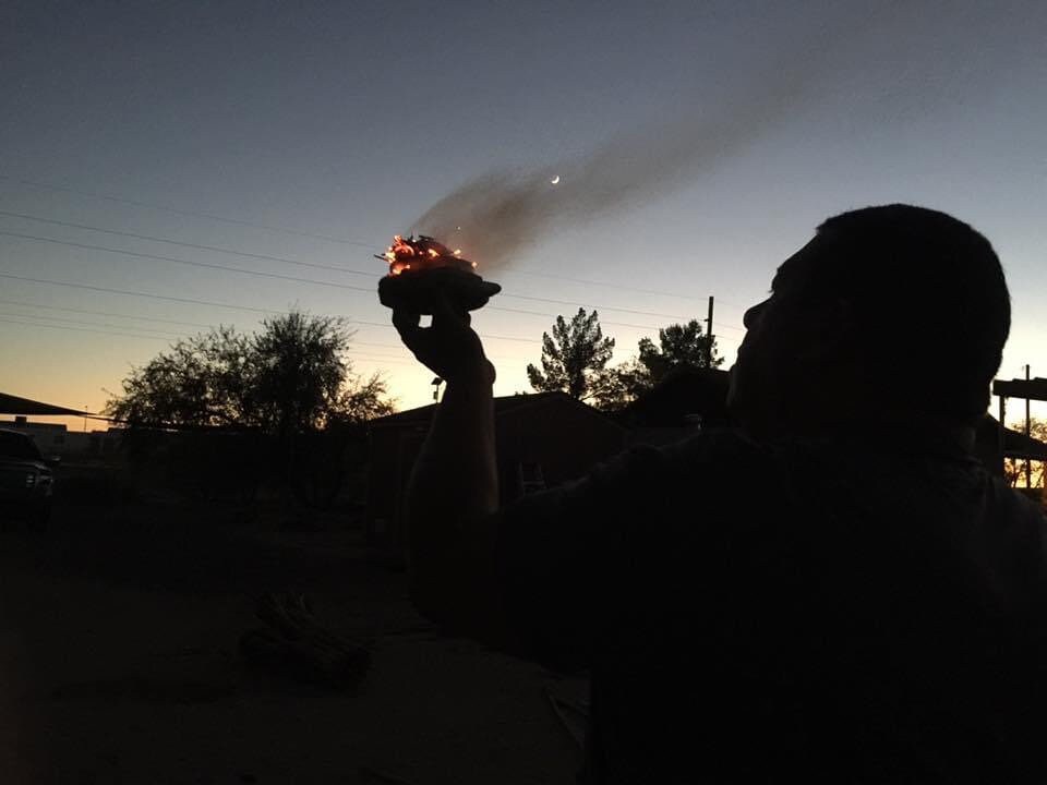 Sage Smudge Native American Indian Handmade Smudging Signed - Etsy